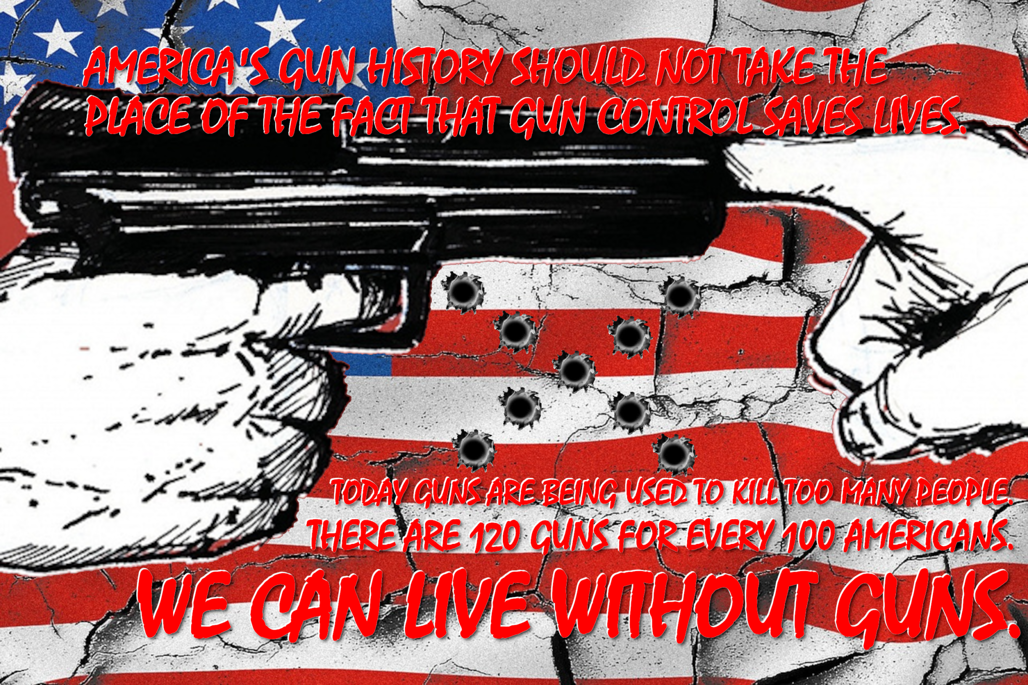 We can live without guns - Boilthoughts